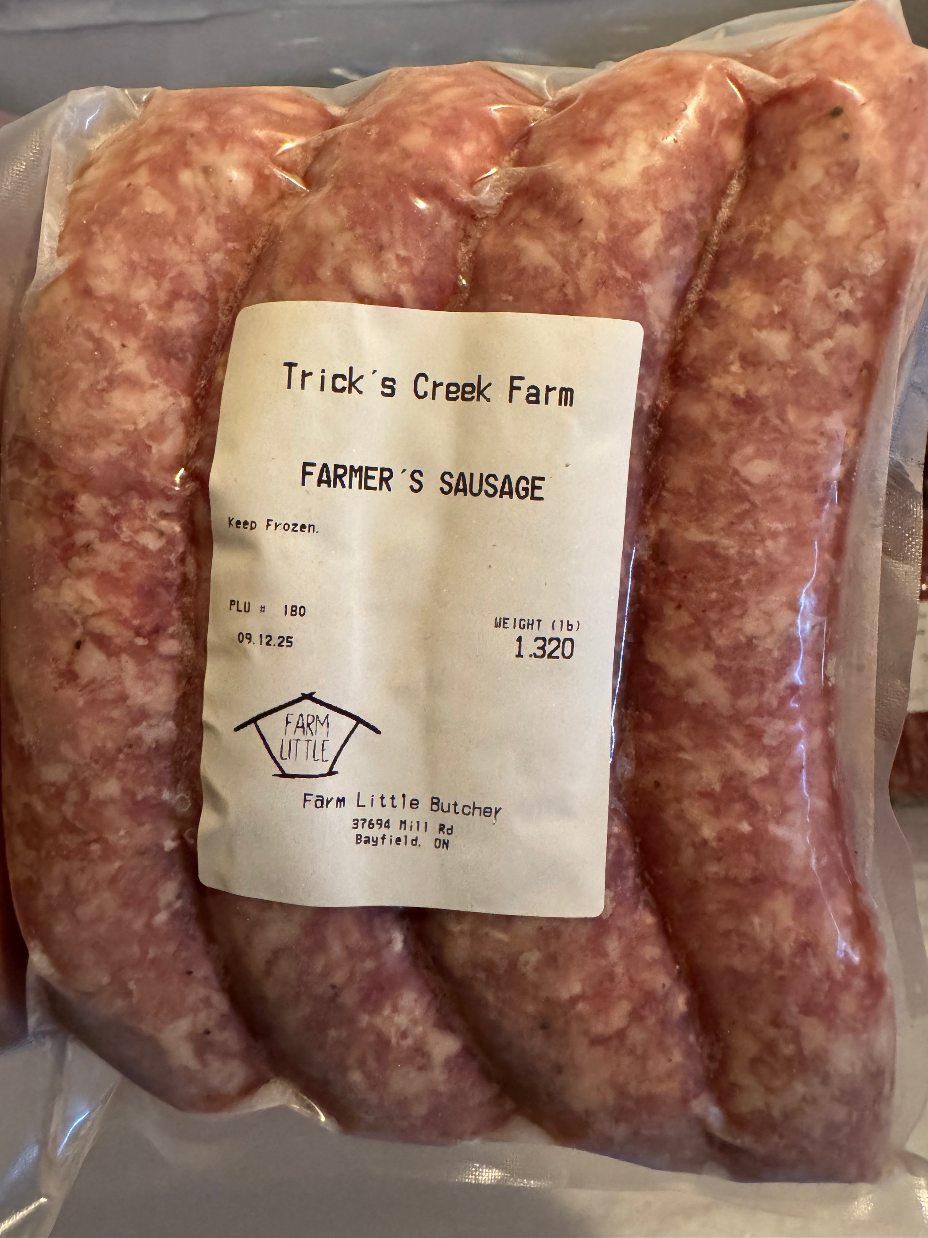 Pork Farmer's Sausage – Trick's Creek Farm